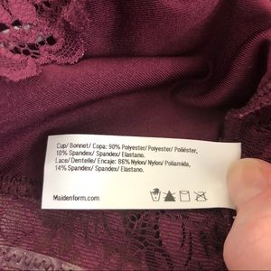 Maidenform | Intimates & Sleepwear | Maidenform Lace Tback Plush ...